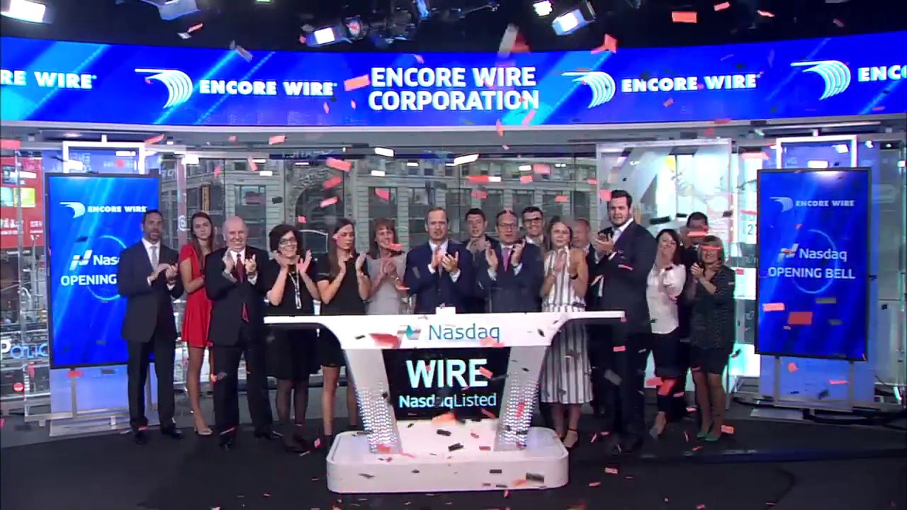Encore Wire 2017 Nasdaq Opening Bell