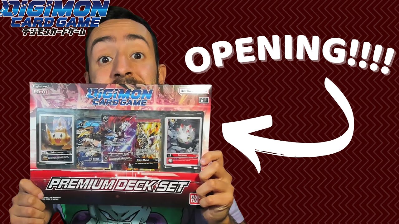 Digimon Premium Deck Set Opening