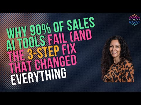 Why 90% of Sales AI Tools Fail (and the 3-Step Fix That Changed Everything)