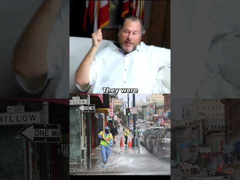 “I had to threaten the SF government” 😱 -- Salesforce CEO Marc Benioff