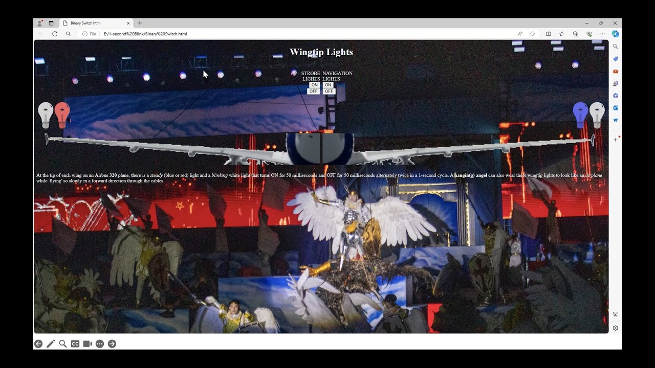 JavaScript: Using a Binary Switch to Manipulate Images