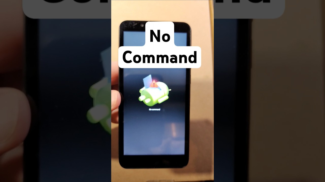 Stuck on No Command or Fallen Android - Easy Fix