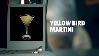 Yellow Bird Martini Recipe | Absolut Drinks