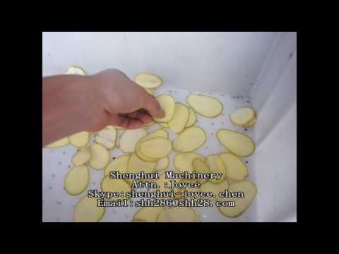 SH 100 roots potato slicing machine