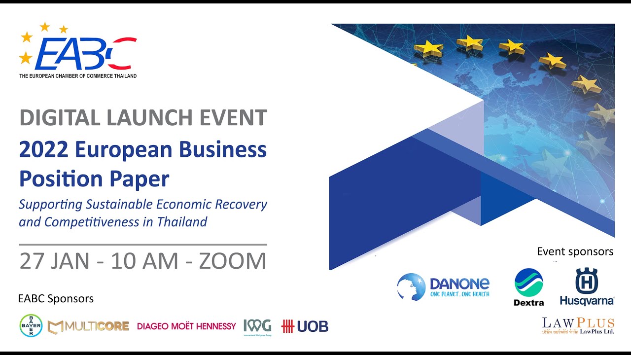 The Digital Launch Event of EABC Position Paper 2022