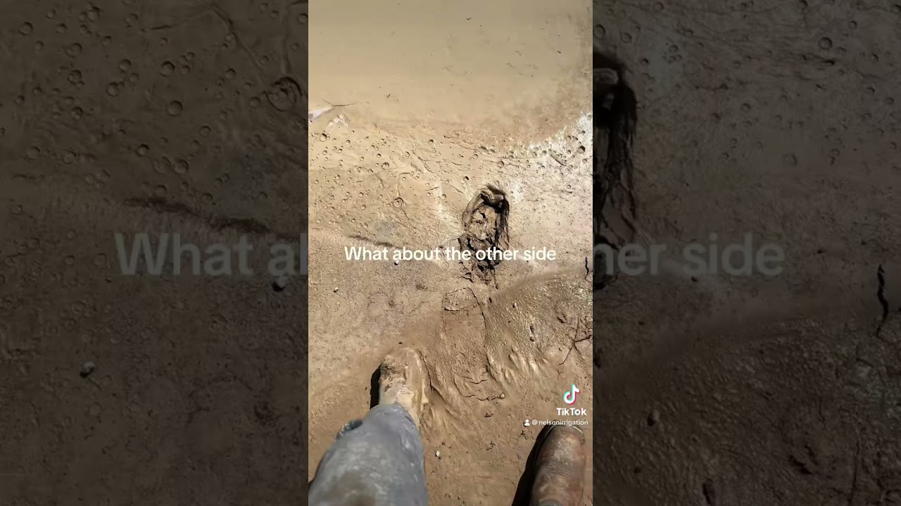 Is mud actually dangerous? #mud #mudpit #irrigation