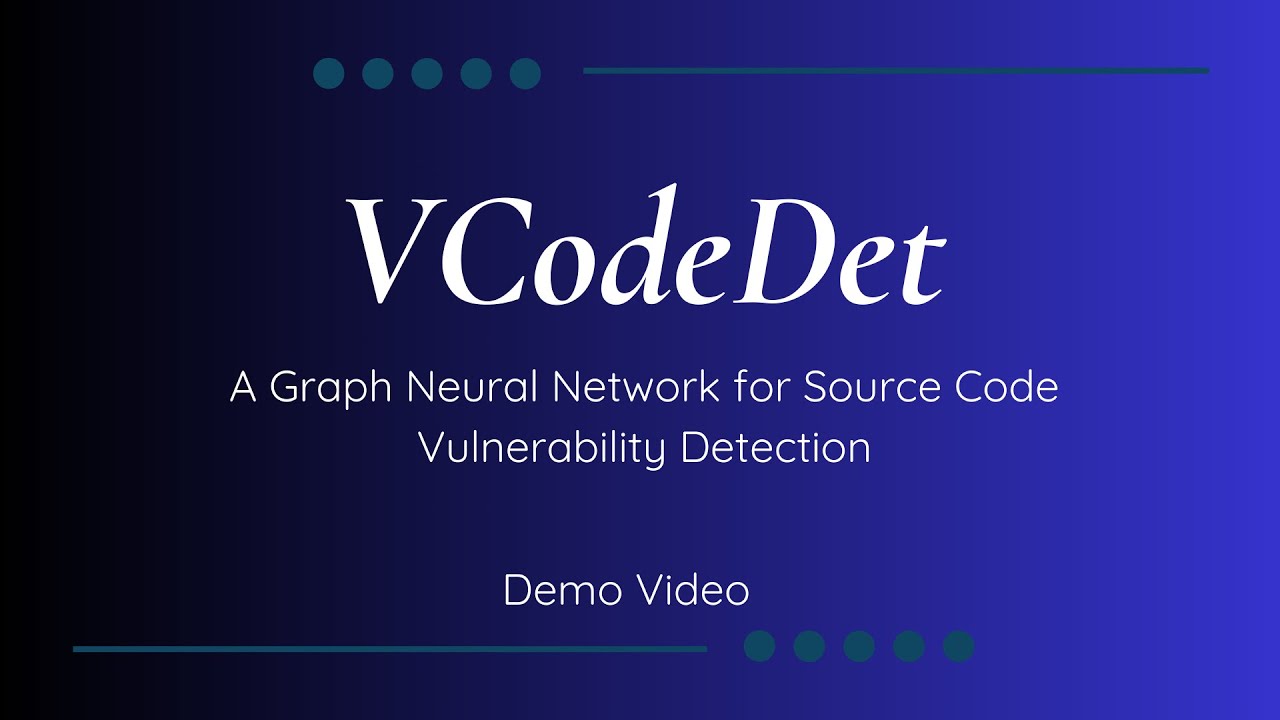 VCodeDet: a Graph Neural Network for Source Code Vulnerability Detection