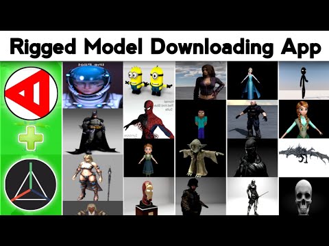 3d Rigged Model Download App