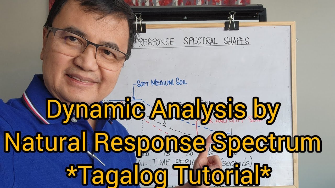 Dynamic Analysis by Natural Response Spectrum - Tagalog