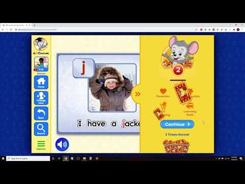 ABCmouse Level 3: Lesson 24 Reading: The Letter J