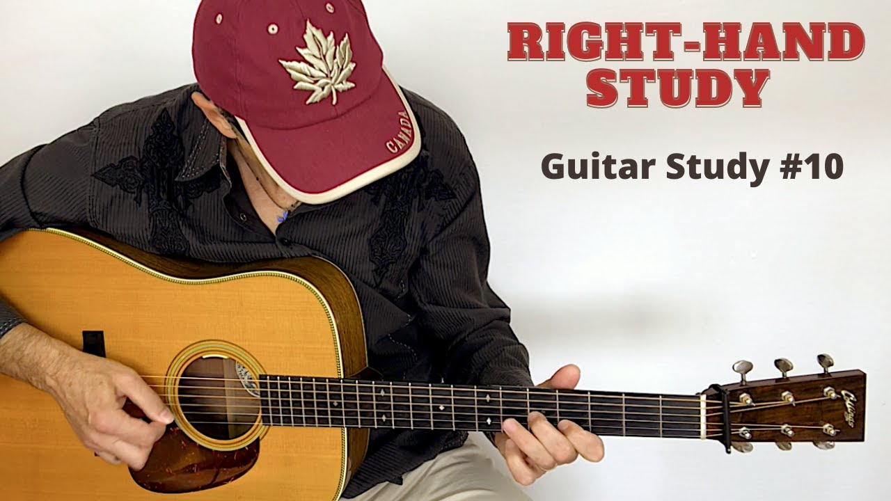 RIGHT-HAND STUDY #10 | Flatpicking Guitar Lesson