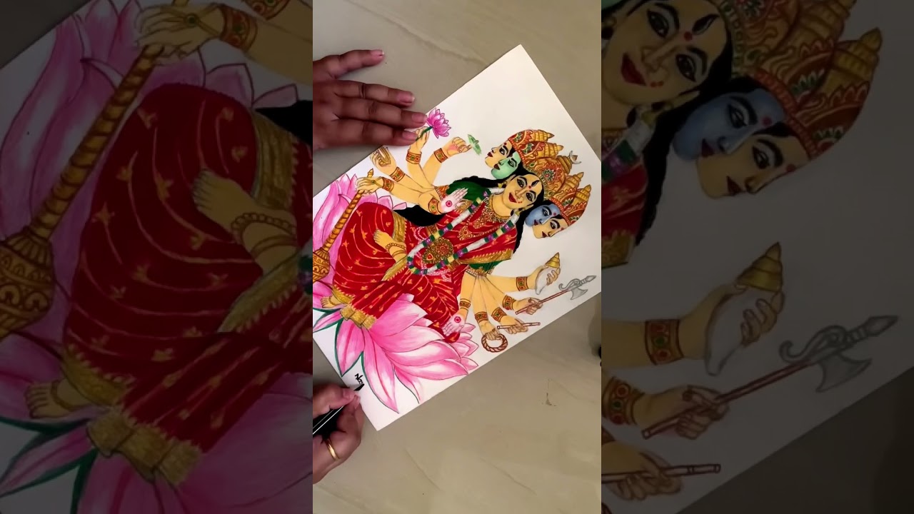 Gayathri Devi #gayatridevi #youtubeshorts #ytshorts #youtube #artist #viral #trending #drawing #art