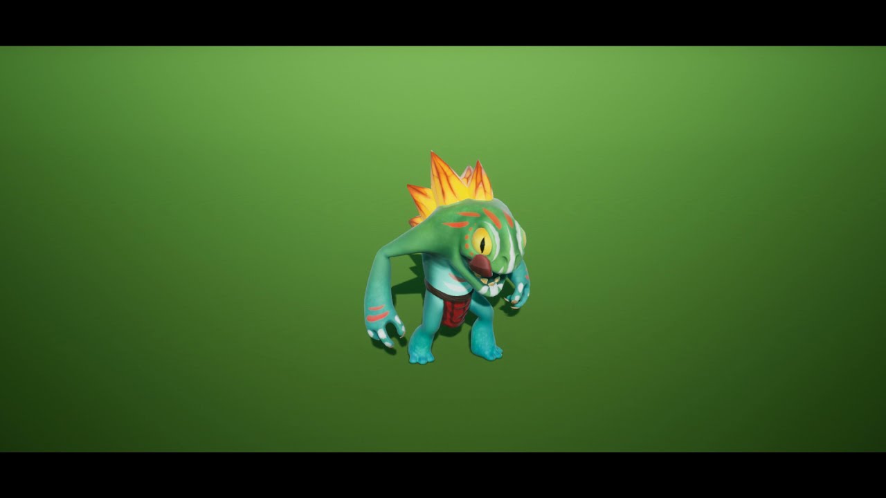 Showcase Lizard Warrior
