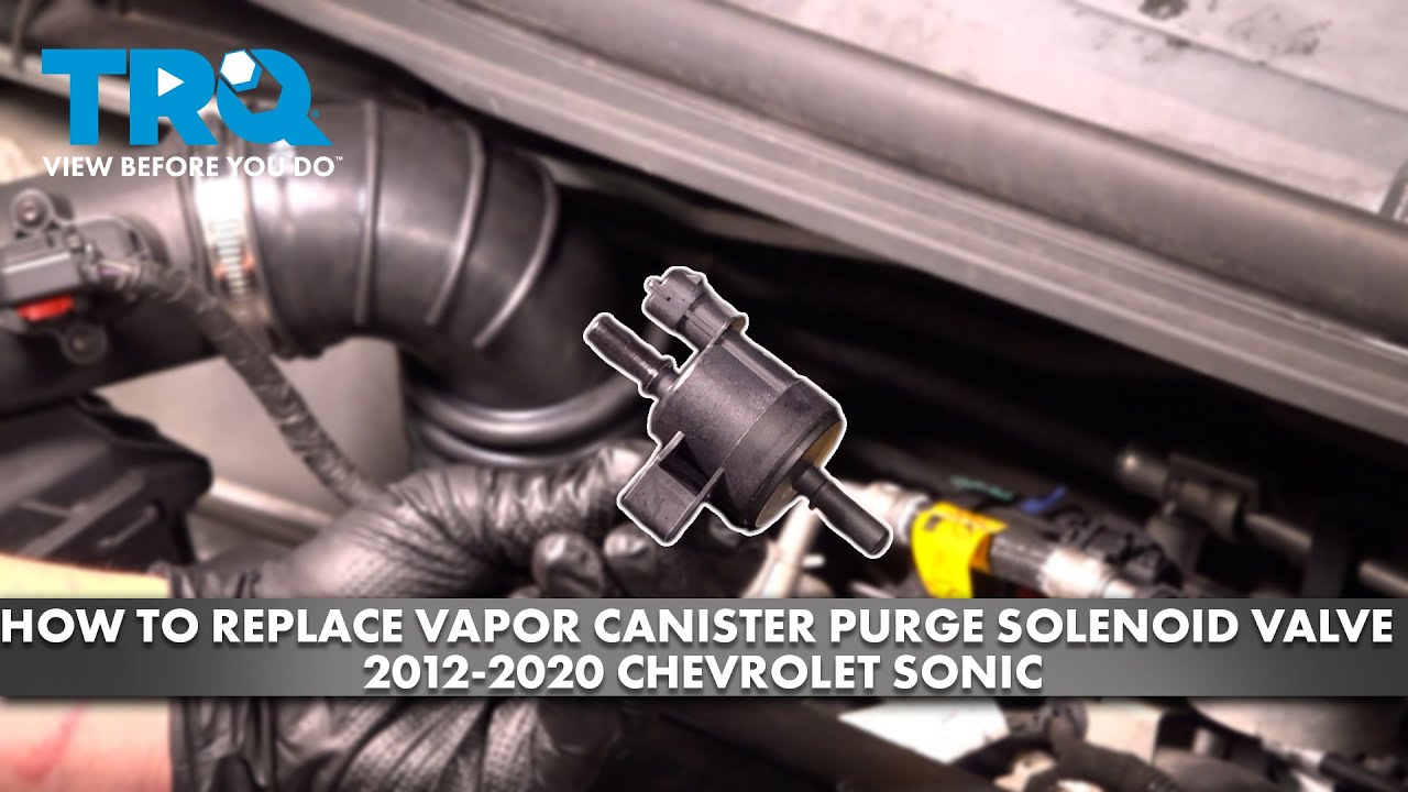 How to Replace Vapor Canister Purge Solenoid Valve 2012-2022 Chevrolet Sonic