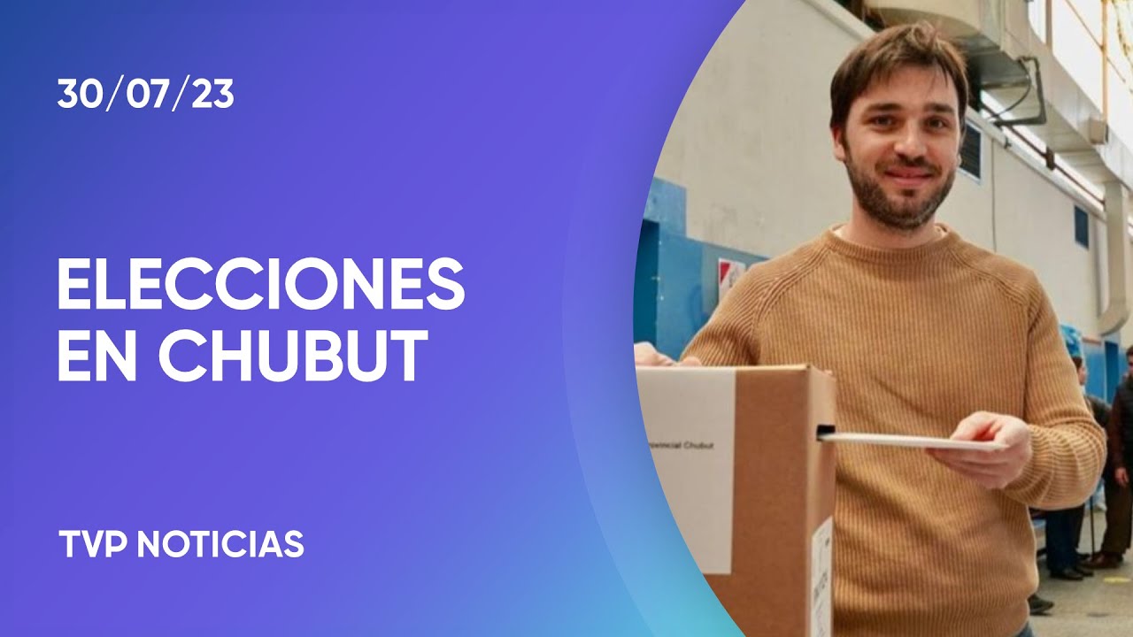 Chubut elige gobernador y vice