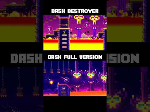 Dash Destroyer Remake in Dash Full Version | Geometry Dash 2.2 #shorts
