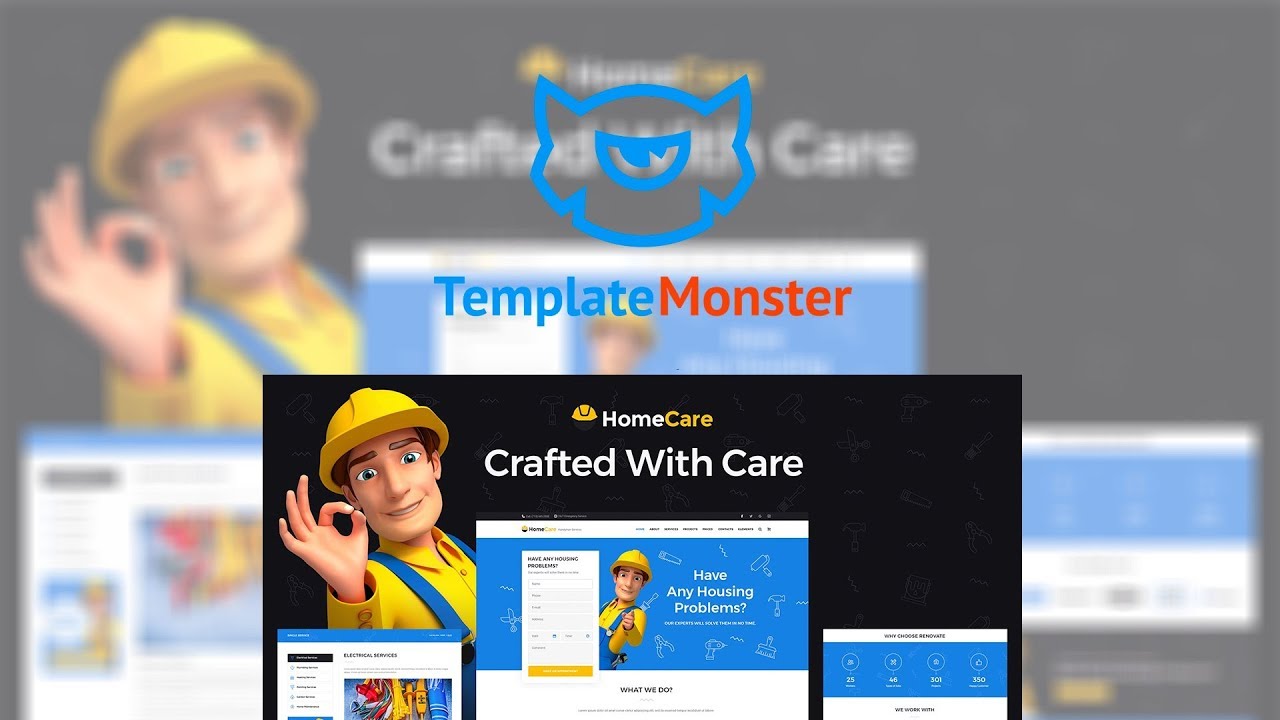 JohnnyGo - Multipurpose Home Services WordPress Theme #62555