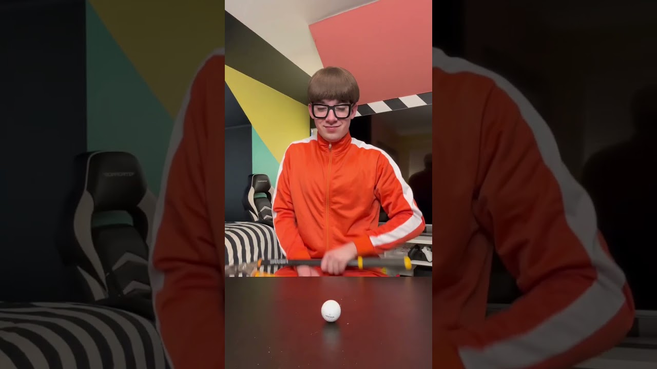 Cutting a golf ball