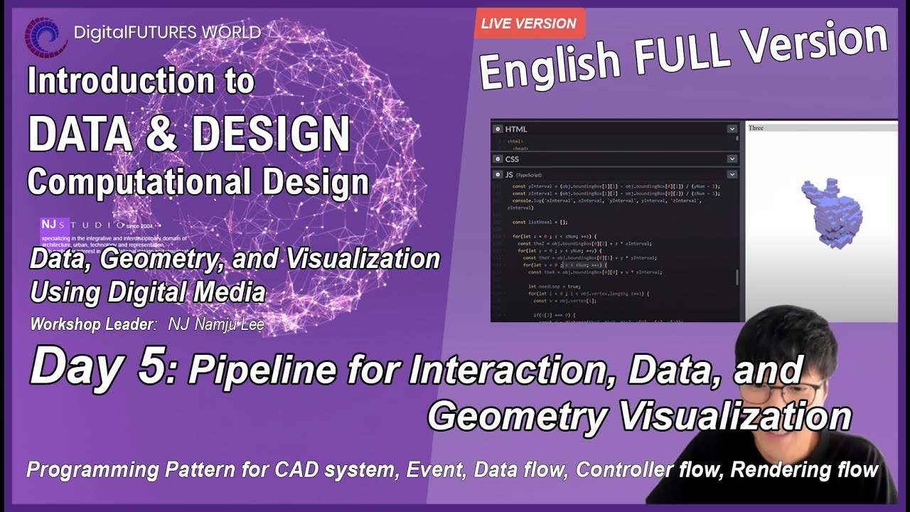 [Eng] 5. Introduction to Computational Design: Data, Geometry, and Visualization Using Digital Media