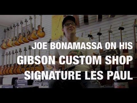 Joe Bonamassa & The Gibson Custom Shop Joe Bonamassa Signature Les Paul
