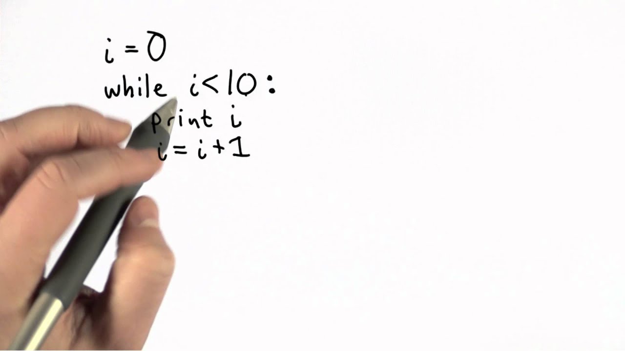 While Loops - Intro to Computer Science