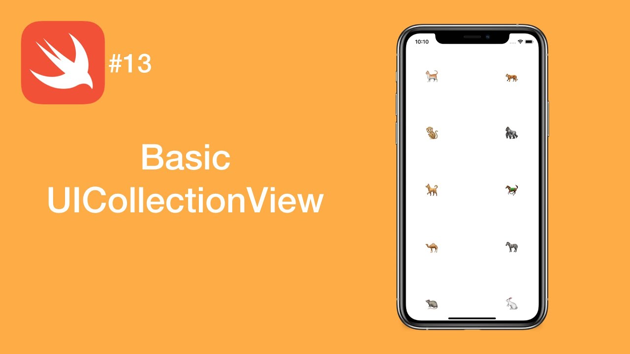 Basic UICollectionView - Swift #13 - iOS Programming