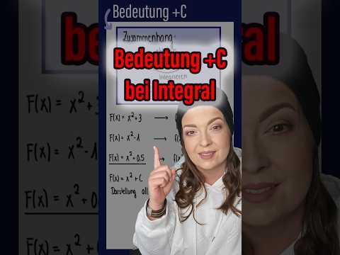 Meaning of +C in integration – Quickly explained! Integration constant