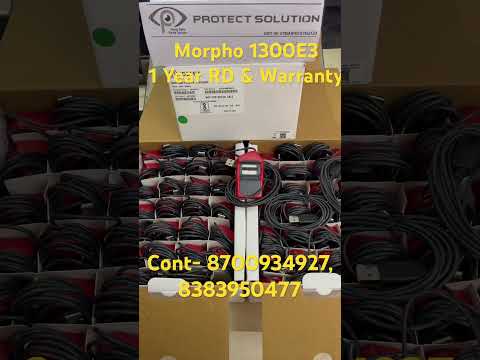 Morpho Fingerprint Scanner - Latest Price, Dealers & Retailers in India