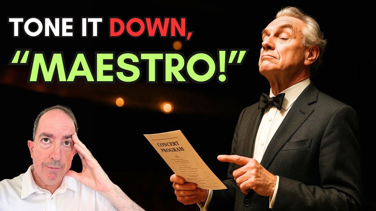 To Classical Music’s Snobby Gatekeepers: Tone it Down, “Maestro!”