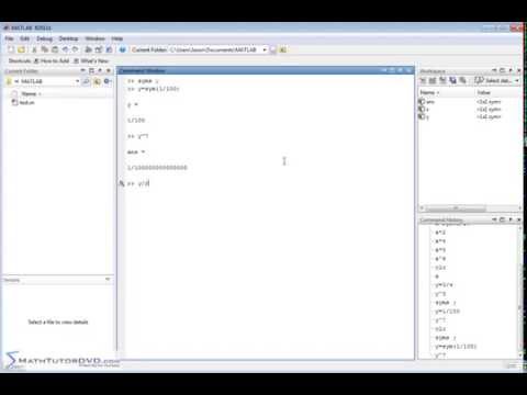 What does syms do in matlab - bureaunom