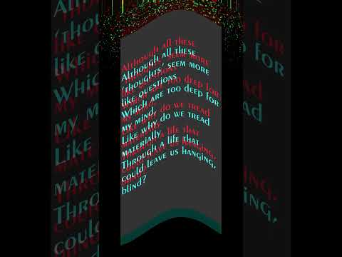 ‘Existential Crisis’ by Peter Hickman - Poetry