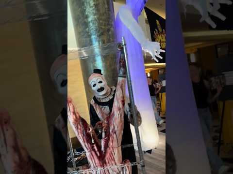 Art the Clown sawing a person in half! #halloween #art #arttheclown #terrifier #cosplay #scary