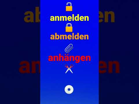 #german #b1 #büro #deutsch Email schreiben, anmelden, abmelden, anhängen, ausschneiden, speichern