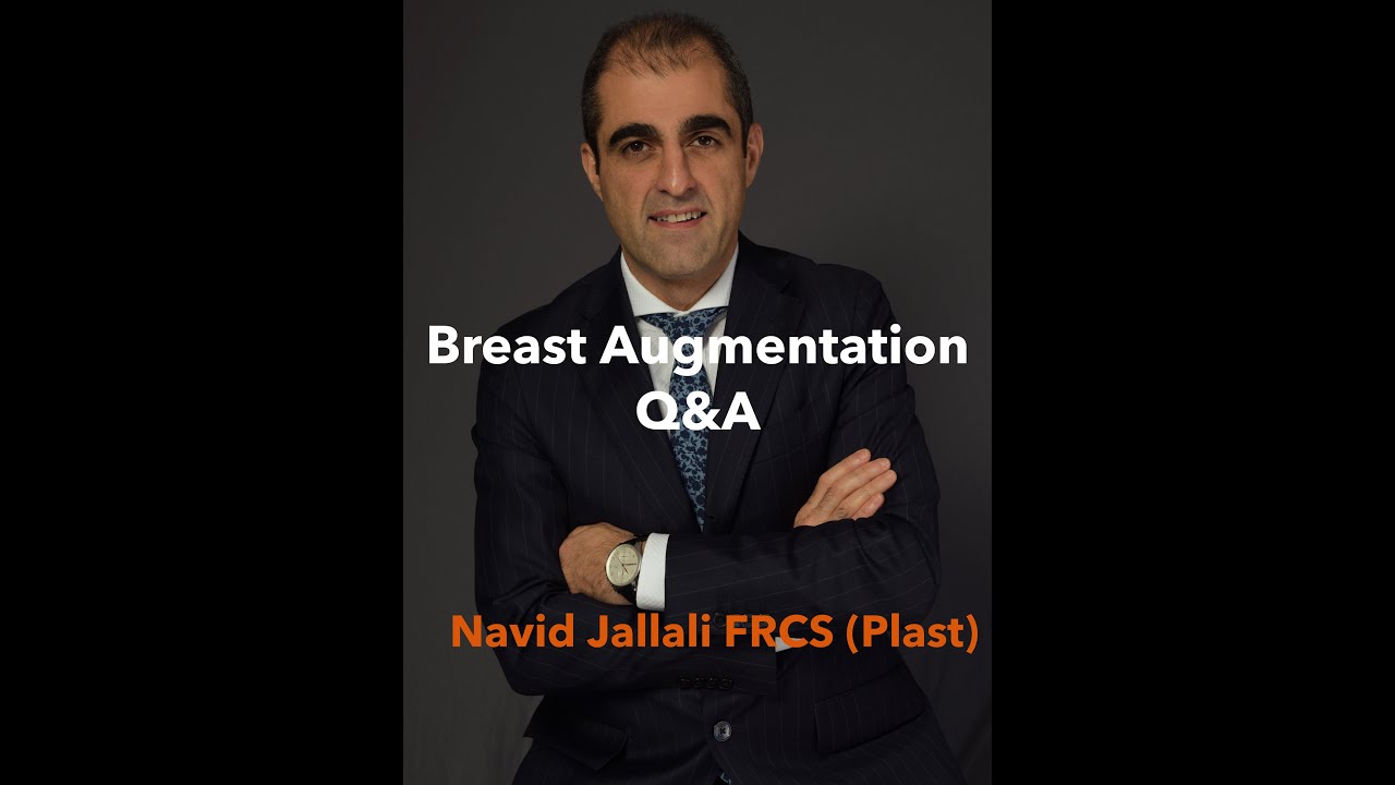 Live Breast Augmentation (enlargement) Q&A with Mr Navid Jallali FRCS (Plast). #breastaugmentation