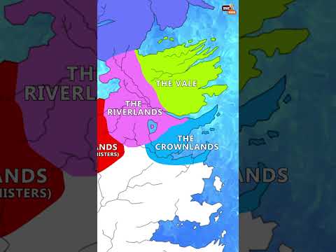 The Ultimate Map of Westeros In 40 Seconds