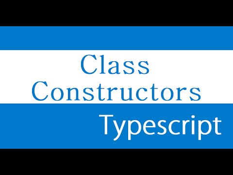 Learn ES6 and Typescript Tutorial 47 Class Constructors - Mind Luster