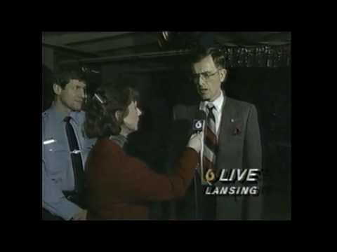 WLNS-TV Lisa Farrell 1990 New Years Eve
