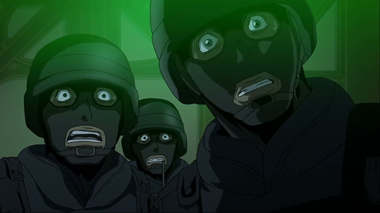 Hellsing ULTIMATE EP3-Elevator scene [Dubbed] [1080p]