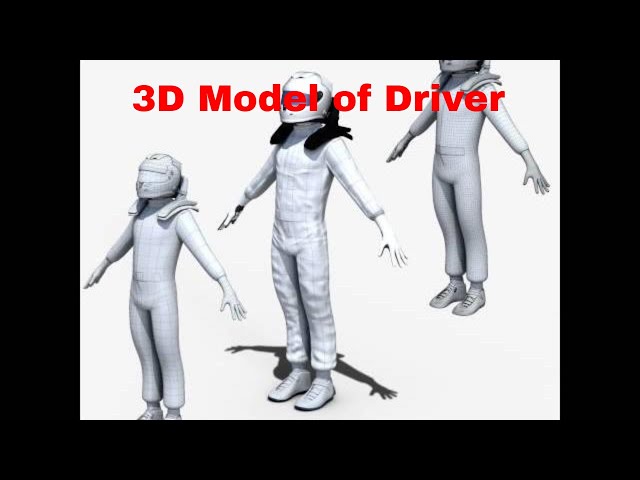 Driver 3D Model - FlatPyramid