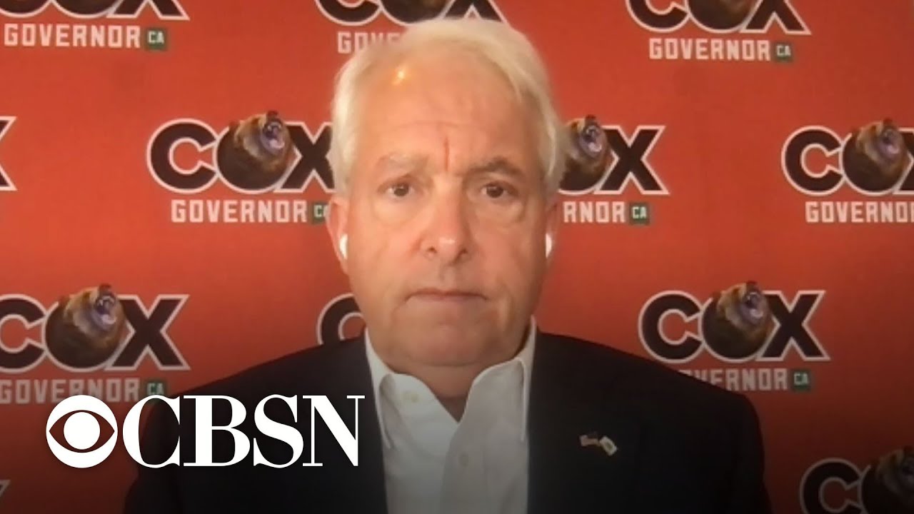California recall GOP candidate John Cox discusses campaign