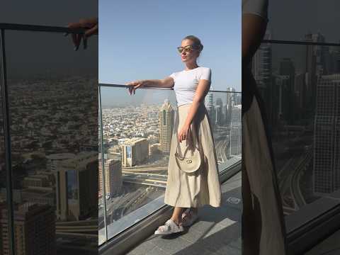 From Dubai winter to Dubai summer outfit change #dubai #fashion #uae @celine @valentino
