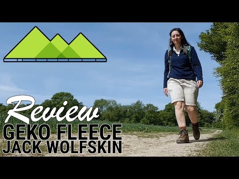Lightweight Midlayer - Jack Wolfskin Gecko Fleece Review