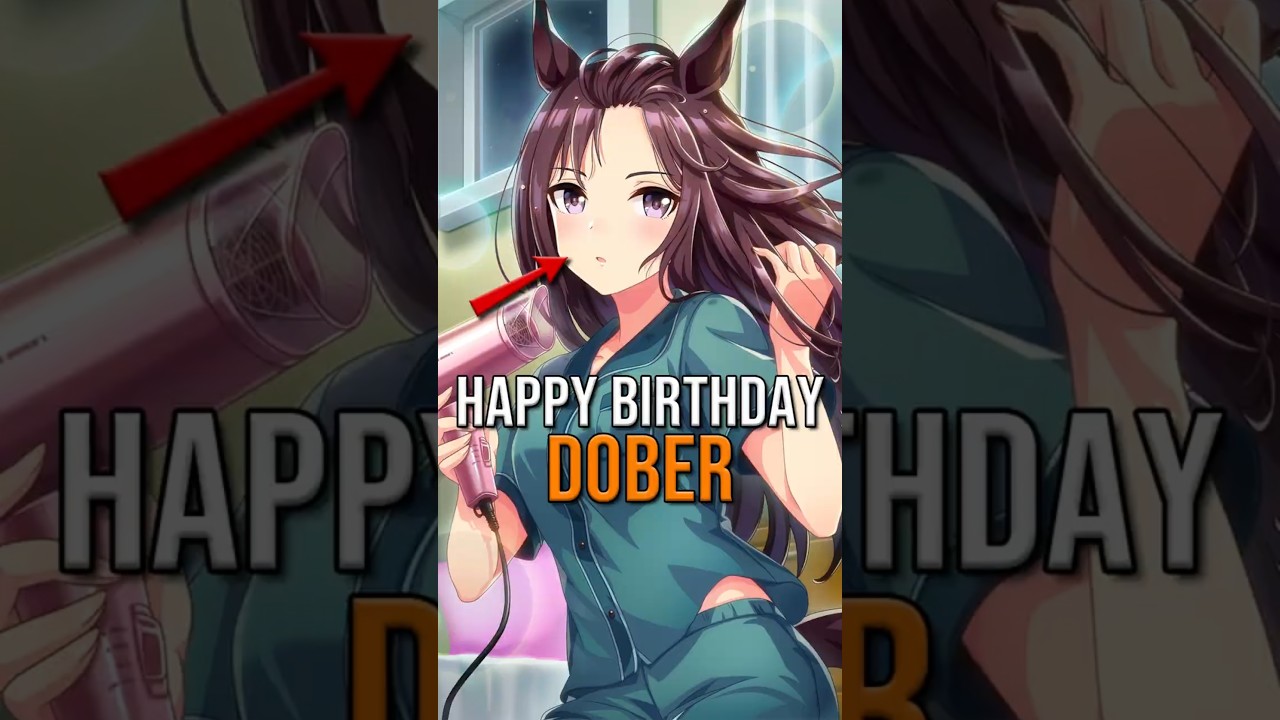 Happy Birthday to the Grandma Dober
