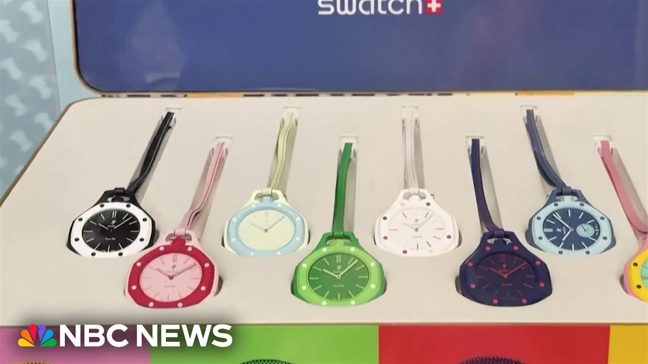 Audemars Piguet and Swatch make a $400 ‘pop’ pocket watch