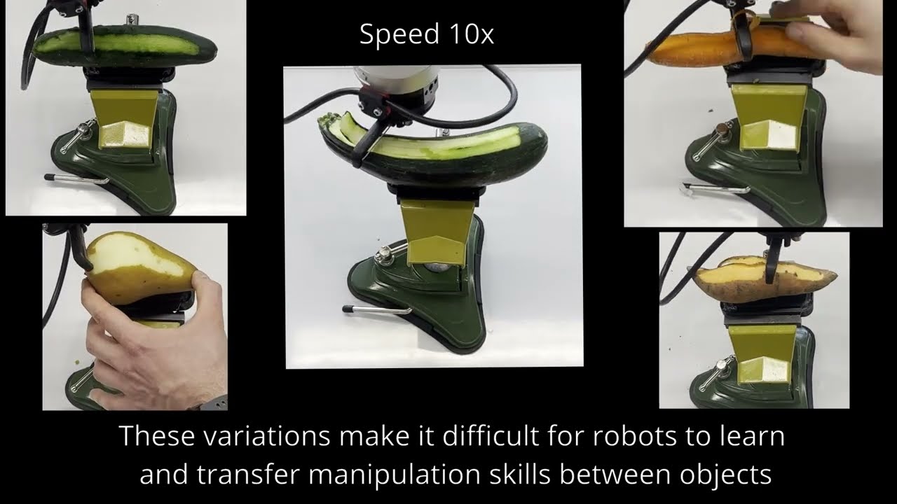 Object-centric task representation and transfer using diffused orientation fields