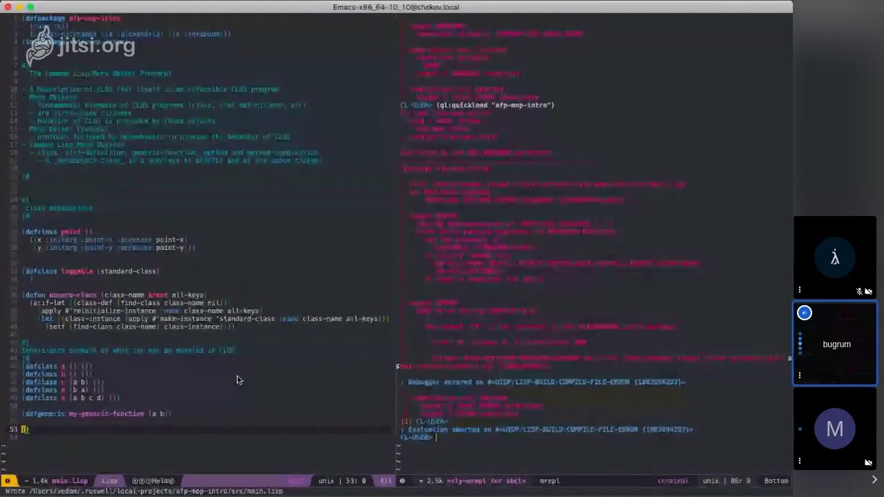 Common Lisp Study Group: Metaobject Protocol Introduction