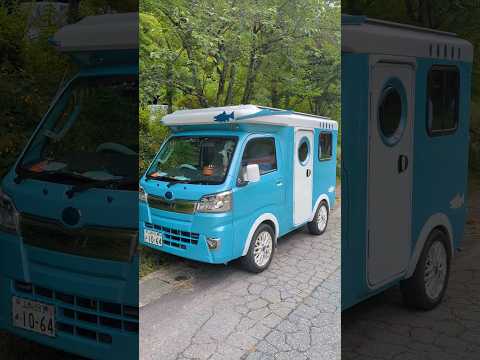 Kei Truck Camper #keitruck #campingcar #japan #camping #nagano