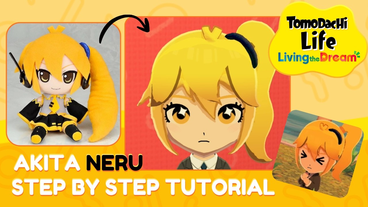 How to Make Neru in Tomodachi Life