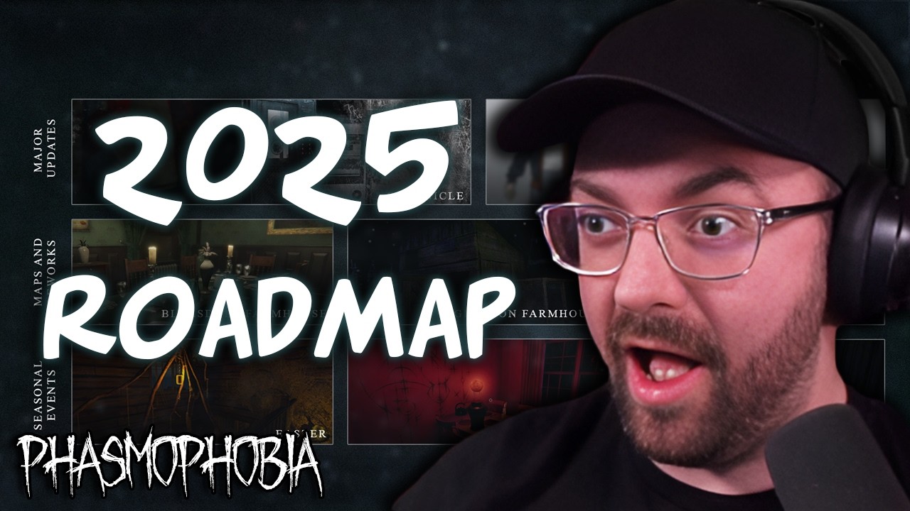 Phasmophobia 2025 Roadmap REVEALED – HUGE Updates & New Maps!