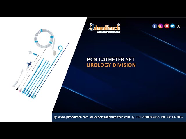 Urology Drainage Disposable Products - Pigtail Nephrostomy Drainage ...